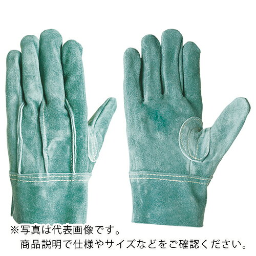 特長：特殊オイル加工で、油汚れに強く、洗濯してもソフト感が長持ちします。用途：機械加工作業に。仕様：色：グリーンサイズ：LL全長(cm)：25.0手のひら周り(cm)：25.0中指長さ(cm)：9.5厚さ(mm)：1.4背縫い親指付根：床革...