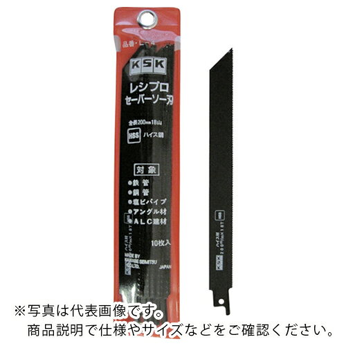 特長：あらゆる鉄製成形品の切断に対応でき、特に粉じんや火花の発生が少ないため、室内リフォーム作業やリサイクル作業に広く使用されています。用途：パイプ・チャネル・アングル材などあらゆる鉄製材料の切断。仕様：山数：18全長(mm)：200有効刃...