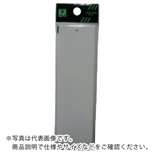 特長：マーカーで自由に書ける、無地プレートです。用途：住宅や施設、共用スペース、店舗のサイン表示に。仕様：表示内容：無地取付仕様：穴アキ(加工フリー)縦(mm)：150横(mm)：50厚さ(mm)：2色：ホワイト穴径(mm)：4取付方法：吊...