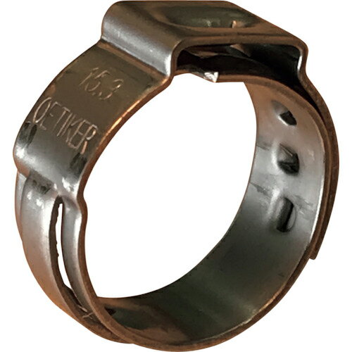 特長：独自のステップレス構造により締付けの均一性・シール性に優れています。マニュアルハンドピンサーで手早く簡単に組付けできます。目視で正常に締まっていることを確認できます。用途：エアホース・ゴムホースなど高いシール性が要求される箇所に。自動...