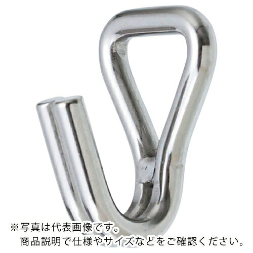 特長：ステンレス製で錆びにくく、耐久性に優れます。用途：チェーン・ワイヤ・ロープ等の連結金具として、また端末の金具のジョイントに。仕様：使用荷重(kN)：0.78D(mm)：7L(mm)：55W(mm)：26H(mm):35R(mm):7材...