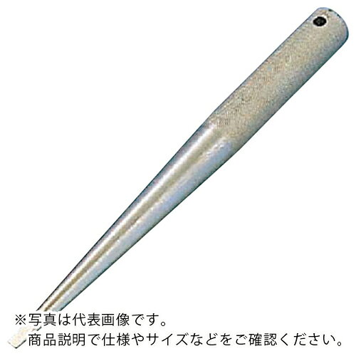 特長：ステンレス製でさびにくく、耐久性に優れます。持ち手部分はローレット加工で滑りにくいです。用途：ロープ加工の道具、ロープをほどいて編み込む為に使用します。「シノ」とも呼ばれます。仕様：L(mm)：300W(mm)：22d(mm)：6L1...
