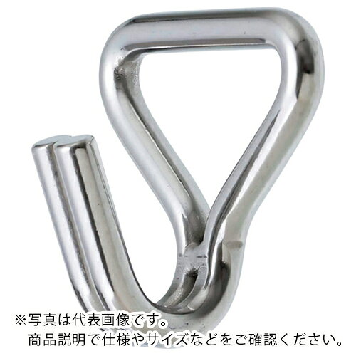 特長：ステンレス製で錆びにくく、耐久性に優れます。用途：チェーン・ワイヤ・ロープ等の連結金具として、また端末の金具のジョイントに。仕様：使用荷重(kN)：0.69D(mm)：7L(mm)：55W(mm)：46H(mm):35R(mm):7材...