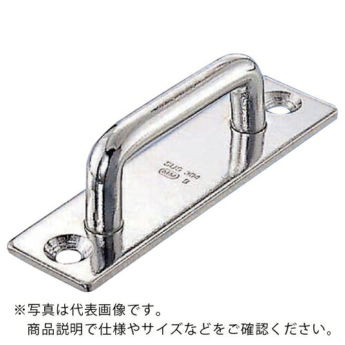 特長：幅のあるベルト状のものを通しやすい形状です。用途：支柱や壁面などへの取り付けに。仕様：使用荷重(kN)：0.98D(mm)：10H(mm)：31d(mm)：6.2A(mm)：30B1(mm):120B2(mm):100h(mm):17...