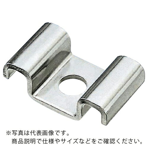 特長：ステンレス製でさびにくく、耐久性に優れます。用途：グレーチング固定用の部品として。仕様：L(mm)48.3W(mm):25d(mm):10P(mm):35.3H(mm):15h(mm):22.3W1(mm):9W2(mm):6T(mm...