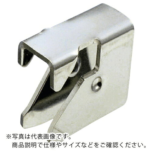 特長：差し込むだけのワンタッチタイプです。用途：グレーチング（溝蓋）とグレーチングの隣合った部分にはめ込み、連結させる事で、衝撃による跳ね上げ事故を防いだり、グレーチングの盗難を抑制します。仕様：D(mm)：2L(mm)：30H(mm)：3...