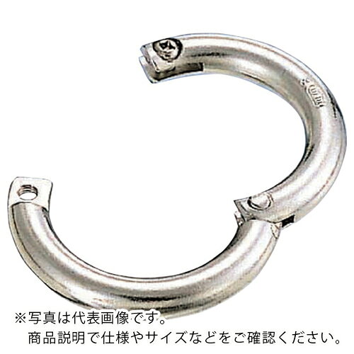 特長：プラスドライバーでネジを締めるタイプです。再び開けることもできます。用途：チェーン・ワイヤ・ロープ等の連結金具として、また端末の金具のジョイントに。仕様：使用荷重(kN)：0.78D(mm)：8L(mm)：35材質／仕上：ステンレス(...