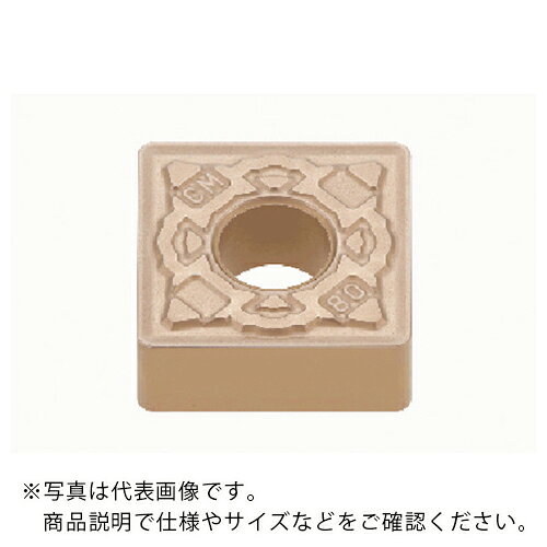 特長：突発的な欠損を起こしにくい強靭な材種です。用途：被削材：鋳鉄。仕様：適合被削材：鋳鉄チップ形状：正方形厚さ(mm)：厚さ(mm):4.76切れ刃長さ(mm)：12.7内接円(mm)：12.7穴径(mm)：5.16コーナR(mm)：コー...