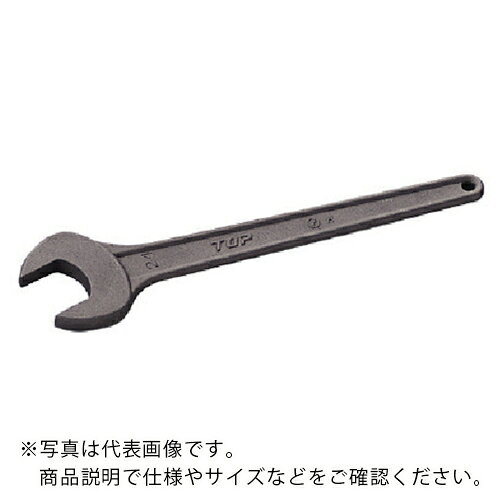 特長：頭部と柄部のバランスを考えた設計で耐荷重に強く、軽く、しかも握りやすく、使い易い形状にしてあります。頭部は強さを保持する丸形です。耐久性に優れ、過酷な使用にも耐える強度があります。用途：ボルト・ナットの締め緩めに仕様：二面幅寸法(mm...