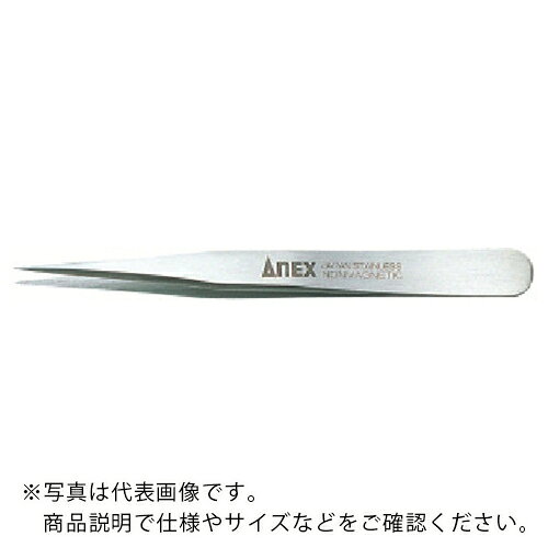 特長：先端が鋭いピンセットです。柔軟なバネなので長時間使っても疲れにくいピンセットです。用途：精密部品の保持に適しています。仕様：全長(mm)：110幅(mm)：10先端形状：先細小型材質／仕上：ステンレス(SUS304)　●代表画像につい...