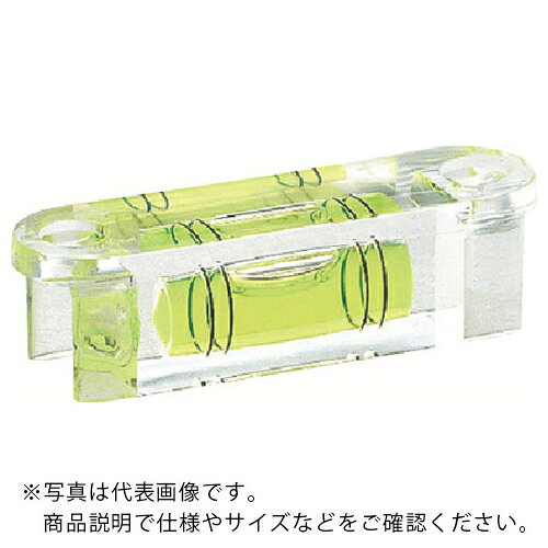 特長：はかり・測定器・重機・家電などに直接取り付けて使用します。用途：機器取付用。水平測定に。仕様：長さ(mm)：55高さ(mm)：15厚さ(mm)：15マグネット：なし気泡管色：グリーン感度：0.50mm/m＝0.0286°蓄光シート：な...