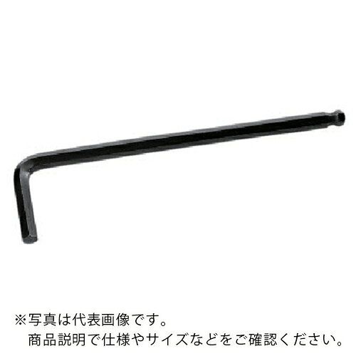 特長：ボール加工により、縦.斜め25°の傾斜迄作業が可能で、効率が大幅に向上します。用途：六角穴付きボルト・六角穴付き止めネジの締結作業。仕様：対辺寸法(mm)：10首下寸法(mm)：40全長(mm)：170全長(mm)×首下長(mm)：1...
