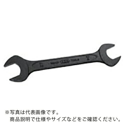 特長：JIS規格品です。1本で2サイズのボルトナットの締結作業ができます。スパナの利点である仮締め時の早回しが可能です。口の傾き角度が約15°付いており裏表を使用することで狭い場所での作業を可能とします。用途：六角ボルト・ナットの締結作業に...