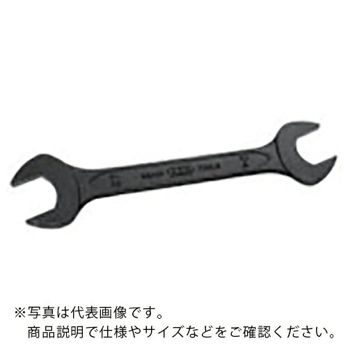 特長：JIS規格品です。1本で2サイズのボルトナットの締結作業ができます。スパナの利点である仮締め時の早回しが可能です。口の傾き角度が約15°付いており裏表を使用することで狭い場所での作業を可能とします。用途：六角ボルト・ナットの締結作業に...