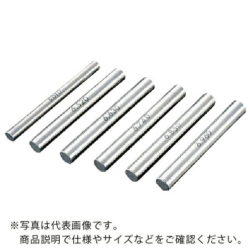 特長：最も一般的な規格のピンゲージです。全品経年変化防止のサブゼロ処理済みです。真円になっているため、あらゆる場面で使用可能です。用途：穴径の検査。金型用部品として。芯ブレ検査用に。R測定に。仕様：真円度・円筒度：0.8μm硬度(HV)：6...
