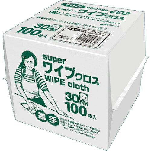 特長：吸水性、耐久性に優れた不織布ふきんです。用途：飲食店、食品工場での拭き取り作業に。仕様：シートサイズ(mm)：300×300色：ホワイト長辺(mm)：300短辺(mm)：300厚さ(g/[[M2]])：45袋入食品衛生法適合（ポジティ...