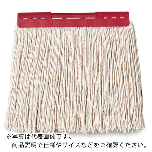 特長：水含みに優れた定番のモップです。他社商品との互換性があります。用途：オフィス、商業施設、病院、工場などの床掃除に。仕様：色：レッド縦(mm)：240横(mm)：210長さ（mm）：210幅（mm）：240材質／仕上：糸：綿、ポリエルテ...
