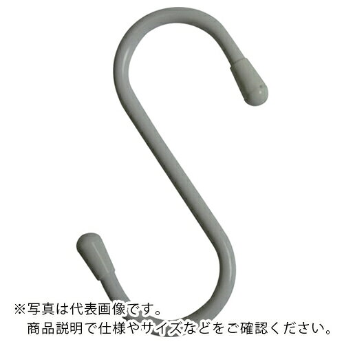 特長：被覆線ですのでサビ難く、相手側にキズをつけません。ベーシックなパーツで安価です。用途：物の吊り下げ、引っ掛けとして。仕様：使用荷重(kN)：0.12D(mm)：5L(mm)：100S(mm)：30材質／仕上：フック部分：鉄(塩ビ皮膜)...