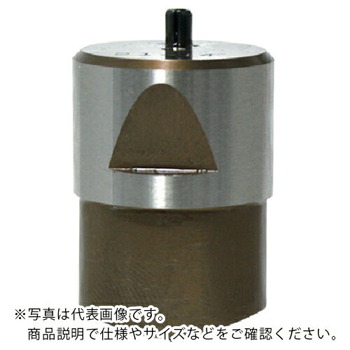 特長：日東工器携帯式電動油圧パンチャー「ハンディセルファー」、油圧式アングル加工機「ポータブルマルチワーカー」用のポンチです。用途：鋼材の穴あけ。仕様：穴径(mm)：13×6.5適合機種：E55-0619A、PMW-24長穴用ELポンチ長穴...