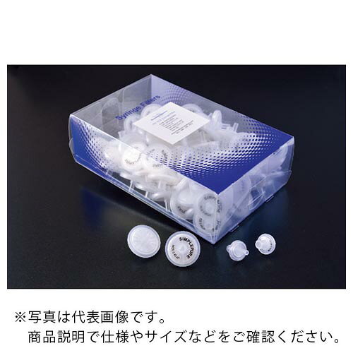 特長：耐薬品性、耐熱性に優れたフィルターで、高いスループットを実現しています。用途：ガス・油・アルコールなどの微粒子やバクテリアのろ過などに。仕様：サイズ(mm)：25孔径(μm)：0.22親水性材質／仕上：メンブレン：混合セルロースエステ...