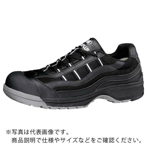 特長：合成ゴム製のトウガードキャップが、破損しやすいつま先部を保護します。かかと部に底減りしにくい合成ゴムを使用しています。靴底のかかと部分に衝撃吸収性に優れたクッション材を内装しました。かかとからの衝撃を吸収し、疲労軽減に貢献します。約4...