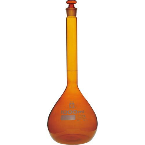 特長：一定の体積を測るために用いられます。全量フラスコとも呼ばれます。底の平らなフラスコに細長い首が伸びた形状で、首の部分に通常は1本の回線があります。目盛のある首部分の径が細いため、同容量のメスシリンダーより目盛の精度が高いです。一定の試...