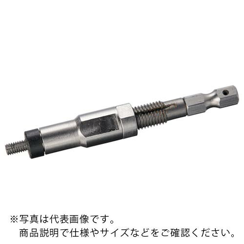 特長：アドバネクス製タングレスインサートを挿入する際に必要な専用工具です。手動挿入の際は別途、六角ビット対応のハンドルをご用意下さい。用途：タングレスインサートの挿入に。仕様：使用ボルトねじ：M2.5×0.45ねじ径×ピッチ：M2.5　●代...