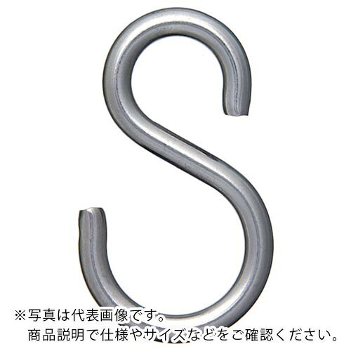 特長：国産の材料を使用した、ベーシックなS字フックです。水回りに最適なステンレス製です。フック内径の大きさが異なるため、用途に応じて使い分けができます。用途：物の吊り下げ、引っ掛けとして。仕様：使用荷重(kN)：0.07D(mm)：4.8L...