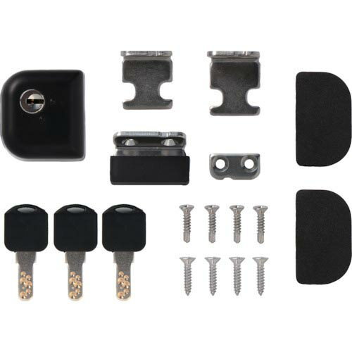 特長：ドアにネジ止めで取り付けるディンプル錠です。外開き、内開きドアに対応可能です。カブセ扉にも対応可能です。鍵は安心、防犯性の高いディンプルキータイプです。キー3本付です。用途：外開き、内開きドア兼用。鍵の追加に。ルームシェアなどで使用さ...