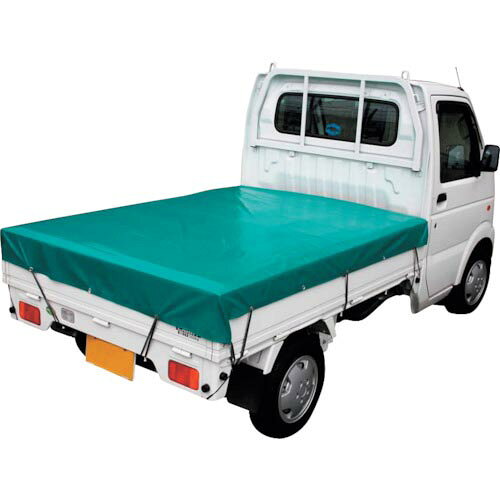 特長：バンド取付穴が20ヶ所もあるのでしっかり止められます。用途：荷物輸送、野積カバーに。仕様：生地：ポリエステル、PVCハトメ：アルミゴムバンド付(80cm×10本)本体サイズ：約1.74×2.4m　●代表画像について 商品によっては、代...
