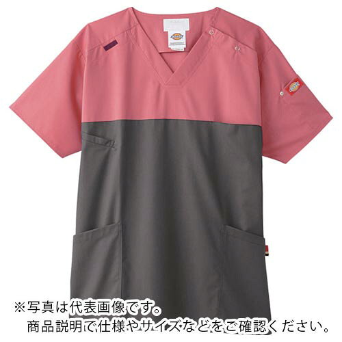 特長：ディッキーズならではの大胆な切り替え配色、右肩には差し色でストラップを通せるループ、左袖にはディッキーズロゴを施した、他と差のつくオシャレなデザインです。汗も吸い取りやすく、ナチュラルなストレッチを効かせたパルパー制電トロは、着こむほ...
