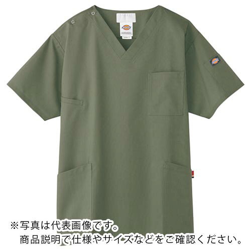 特長：胸や両脇ポケット部分はダブルステッチ仕様で、カジュアルかつ強固なイメージに仕上げました。汗も吸い取りやすく、ナチュラルなストレッチを効かせたパルパー制電トロは、着こむほど、洗うほどに変化する、ダンガリー調の生地です。ディッキーズとフォ...