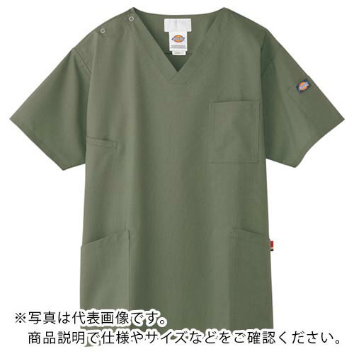 特長：胸や両脇ポケット部分はダブルステッチ仕様で、カジュアルかつ強固なイメージに仕上げました。汗も吸い取りやすく、ナチュラルなストレッチを効かせたパルパー制電トロは、着こむほど、洗うほどに変化する、ダンガリー調の生地です。ディッキーズとフォ...