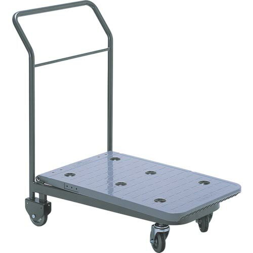 特長：空車保管時にネスティングして省スペース化できます。ネスティング式の1段運搬台車です。フットブレーキ付き用途：店舗での荷物の運搬用。工場内での荷物運搬に。物流倉庫内での荷物運搬に。仕様：均等荷重(kg)：200長さ(mm)：940幅(m...