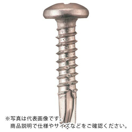 用途：薄鋼板、鉄骨仕様：呼び寸法(mm)d：3.5全長(mm)：25袋入材質／仕上：ステンレス　SUS410　●代表画像について 商品によっては、代表画像を使用している場合がございます。 商品のカラー、サイズなどが異なる商品をイメージ画像と...