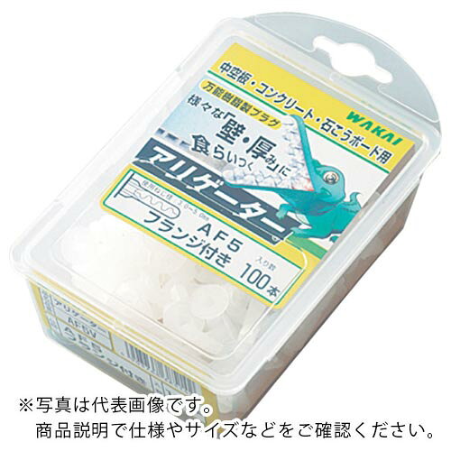 特長：下穴と密着し、保持力を発揮します。様々な壁の厚さ・ねじ径に対応します。用途：押出成形セメント板、ブロック、せっこうボード、コンクリートに。中空壁・真壁用。仕様：下穴径(mm)：6適合ビス径(mm)：3.5〜6.0使用ねじ長さ（mm）：...