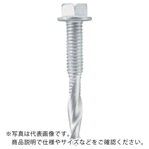 用途：鉄骨（厚物）仕様：呼び寸法(mm)d：5.5全長(mm)：38ネジ部（mm）：38働き（mm）：13適応板厚（mm）：6〜12色目：シルバー適合ビット：六角ソケット　対辺8mm箱入材質／仕上：鉄　●代表画像について 商品によっては、代...