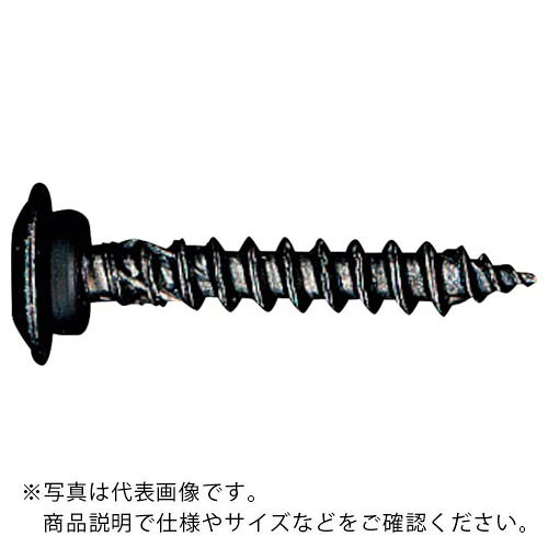 特長：高耐久のポリオレフィン系パッキンによりしっかり防水します。ねじ頭部はパッキンを包み込む特殊形状です。特殊先端形状採用により、下地材の木割れを軽減します。仕様：寸法(mm)d：4.3よび径（mm）：4.3全長（mm）：35ネジ部（mm）...
