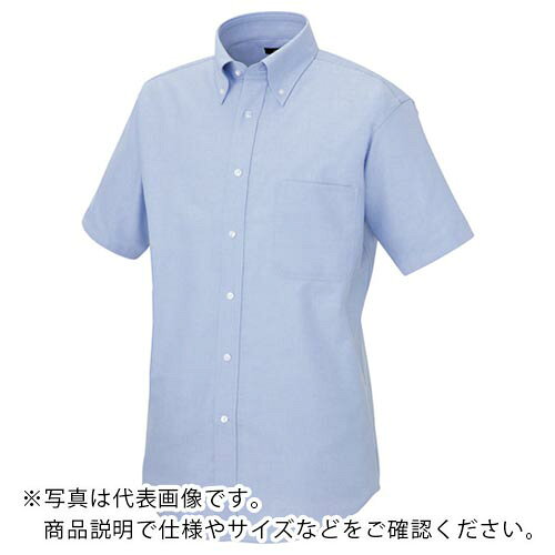 特長：安心・安全に着用できます。ストレッチ生地を使用しています。お手入れ簡単イージーケア商品です。仕様：色：サックスサイズ：3L着丈(cm)：82胸囲(cm)：128袖丈(cm)：27肩幅(cm)：53首廻（cm）：45エコテックス　スタン...