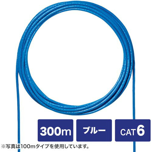 特長：自作用UTPカテゴリ6単線ケーブルです。（コネクタは付属していません）長さがわかるレングスマークが1mピッチで付いています。ギガビットイーサネットに対応したカテゴリ6適合のLANケーブルです。伝送速度1000Mbps（1Gbps）、伝...