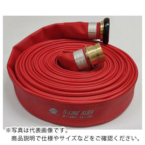 特長：使用圧力1．6MPa　両面樹脂引き　ジャケットの内・外面に合成樹脂を形成する事により軽量化を図り、更に抜群の耐薬品性・耐摩耗性・耐候性を得る事ができましたまた、表面の合成樹脂は水を吸わないので汚れを簡単に洗い流す事ができ手入れが簡単で...
