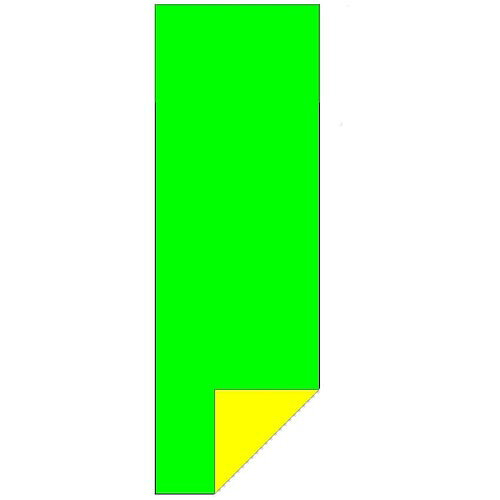 特長：油性マーカーで文字が書けます。（1度書いた文字は消せません）両面カラーで裏返すだけで別の表示ができます。用途：オフィスのスケジュール管理に。表示板、教材、工作材料に。仕様：色：緑・黄タイプ：両面カラータイプ（ツヤ無し)幅(mm)：10...