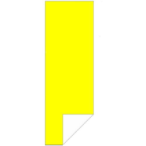 特長：油性マーカーで文字が書けます。（1度書いた文字は消せません）両面カラーで裏返すだけで別の表示ができます。用途：オフィスのスケジュール管理に。表示板、教材、工作材料に。仕様：色：黄・白タイプ：両面カラータイプ（ツヤ無し)幅(mm)：10...
