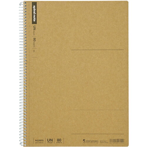 特長：心地よい書き味が定評のマルマン国産筆記用紙です。仕様：用紙サイズ：B5中紙(枚)：80B5サイズ無地80枚　●代表画像について 商品によっては、代表画像を使用している場合がございます。 商品のカラー、サイズなどが異なる商品をイメージ画...