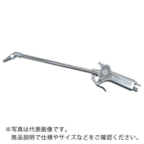 特長：コンプレッサーからの圧縮空気を使用して洗浄液を吸い上げスプレー状に噴射します。洗浄液の吸上げ量が調整できます。用途：機械や製品などへの防錆油や洗浄液の散布。仕様：全長(mm)：425ノズル長(mm)：270ノズル口径(mm)：3ノズル...