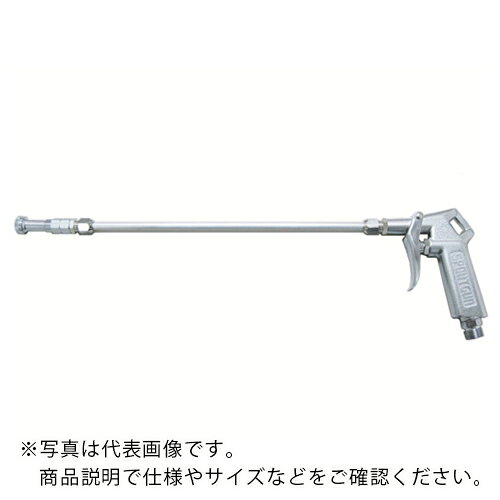 特長：エアーガンやスパウトガンのノズルを約30cm延長します。先端に各種エアーガンノズルやスパウトガンノズル（G1/8）の取り付けができます。用途：お気に入りのノズルの延長に。仕様：ノズル長(mm)：335ノズル取付口：G1/8ノズル外径(...