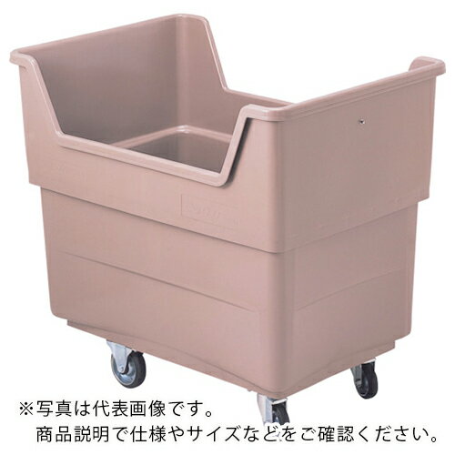 特長：効率よくゴミ処理が行える大型ゴミ台車です。大量に運搬が可能です。清掃しやすい設計です。用途：企業向け製品旧品番:TG-283仕様：間口(mm)：1034奥行(mm)：703高さ(mm)：913色：赤茶色キャスター径(mm)：自在100...