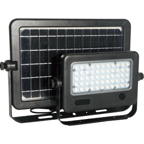 特長：太陽光で充電し点灯する人感センサー付きLED投光器です。バッテリーは投光器の点灯だけでなく、スマートフォンなどの充電にも使用可能です。用途：電源のない場所の投光器に。ポータブル充電器に。仕様：高さ(mm)：236消費電力(W)：10球...