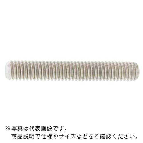 特長：頭がなく全長がネジ部のボルトです。現場で必要に応じた長さに切断して使用することができます。「長ネジ」、「全ネジ」と呼ばれることもあります。仕様：ねじ径：W3/8長さ(mm)：50全ねじ材質／仕上：鉄(または標準)　●メーカー取寄商品に...