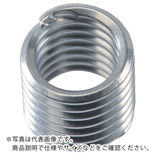 特長：タングレスなので折り取り作業が不要で作業時間を短縮できます。折り取り作業時に起こるピッチ飛びの心配がありません。タングの取り忘れから起こるショートなどのトラブルを回避できます。潰れたねじの修復、軽量素材のねじ山強化に最適です。仕様：適...